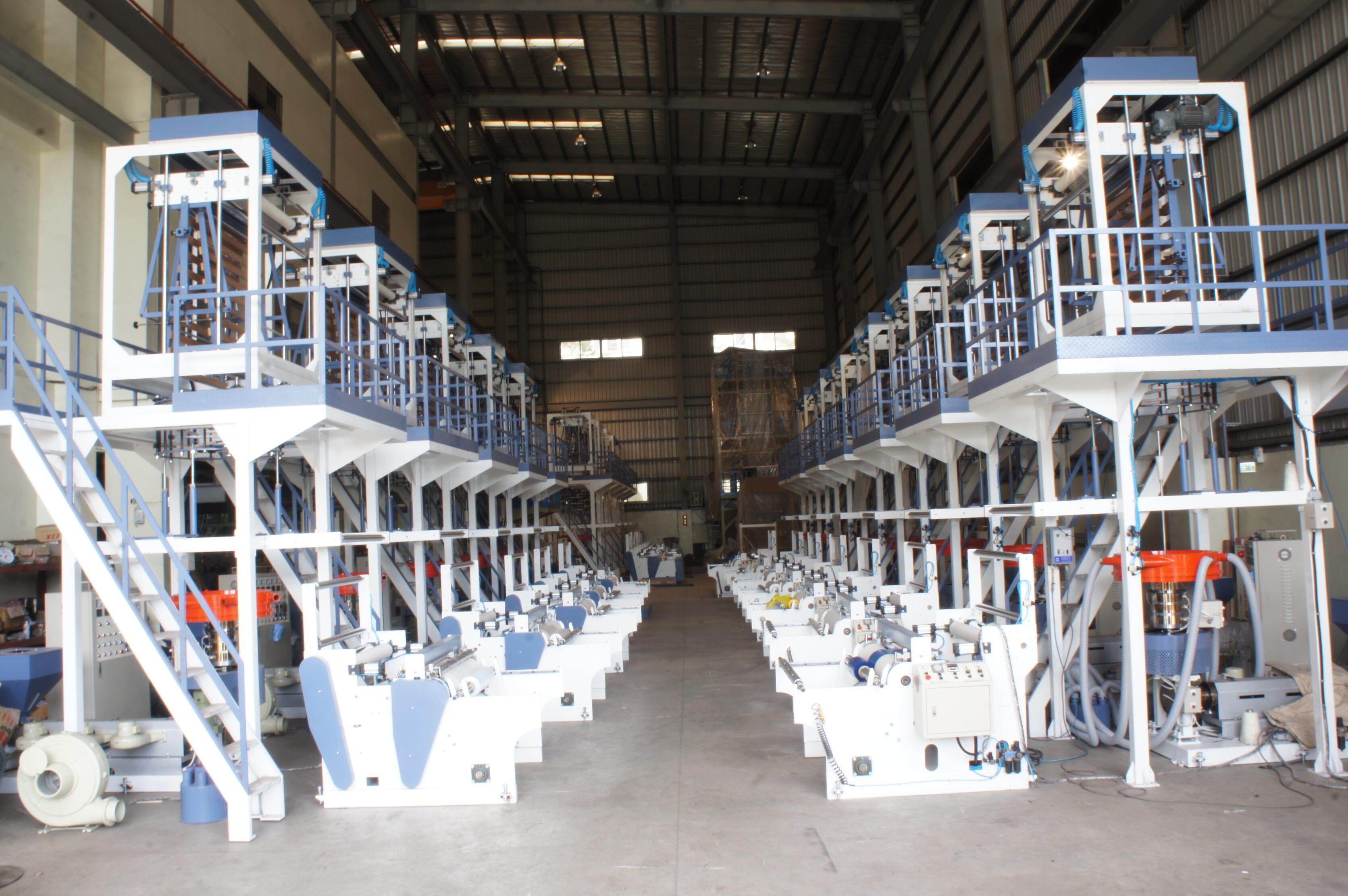 Super provider of essential blown film line for the "unmanned factory"