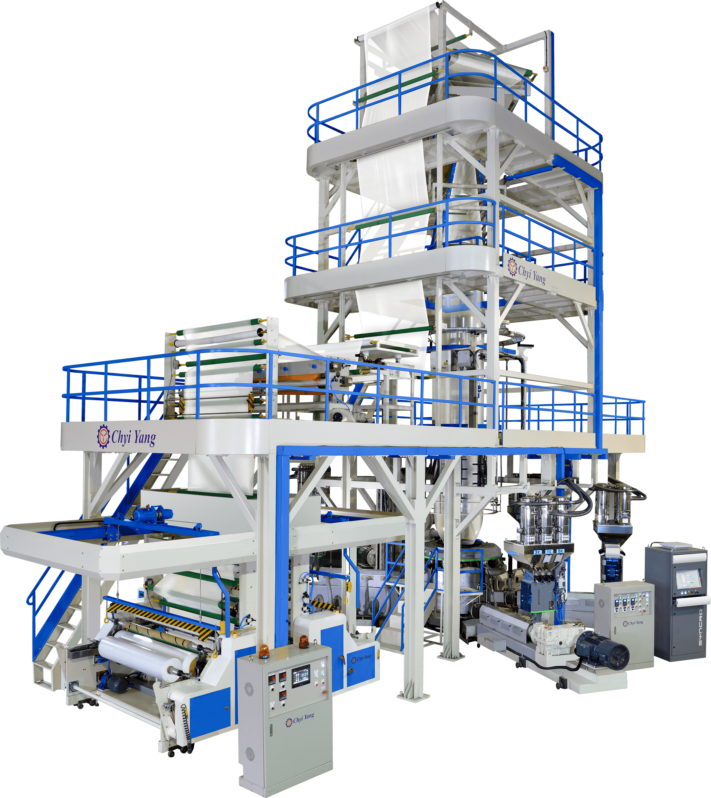 Multilayer Co-Extrusion Machine - Chyi Yang Industrial